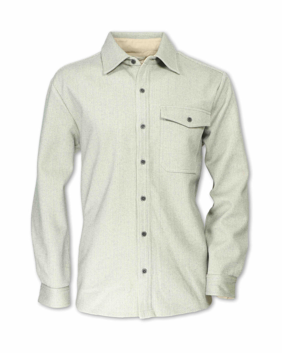 HERRINGBONE KNIT WORKSHIRT - SHIPS 8/1/26– Purnell Wholesale B2B Portal